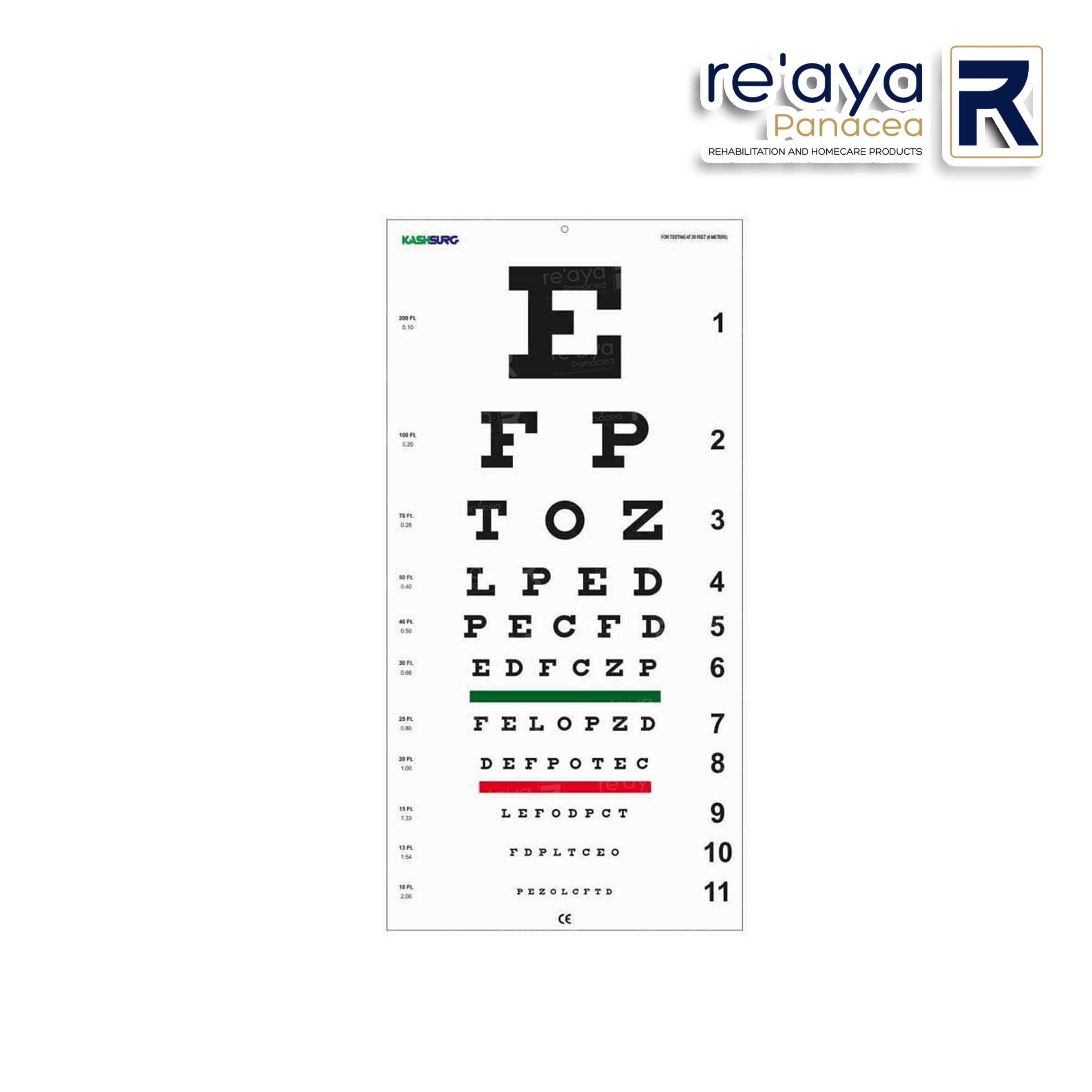 Eye Chart – Reaya