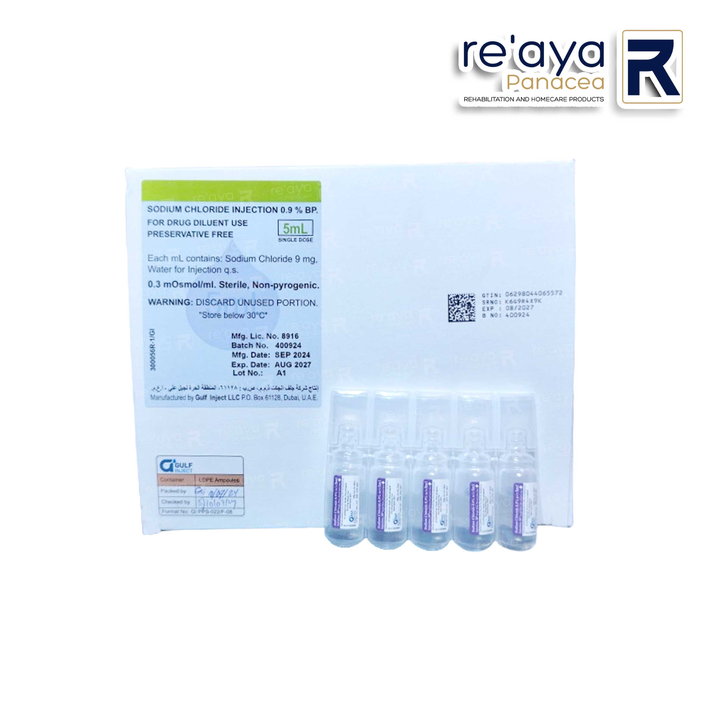 Sterile Medical Fluids – Reaya