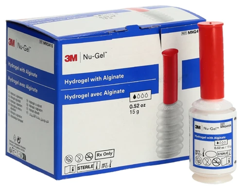 3M NU-GEL HYDROGEL WITH ALGINATE, 15G – Reaya