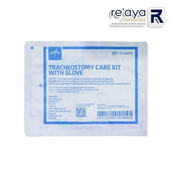 TRACHEOSTOMY CARE KIT WITH GLOVE – Reaya